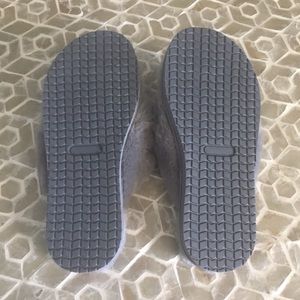 L.A.M.B. | Shoes | New Lamb Sheepskin Fur Thong Slippers In Grey | Poshmark